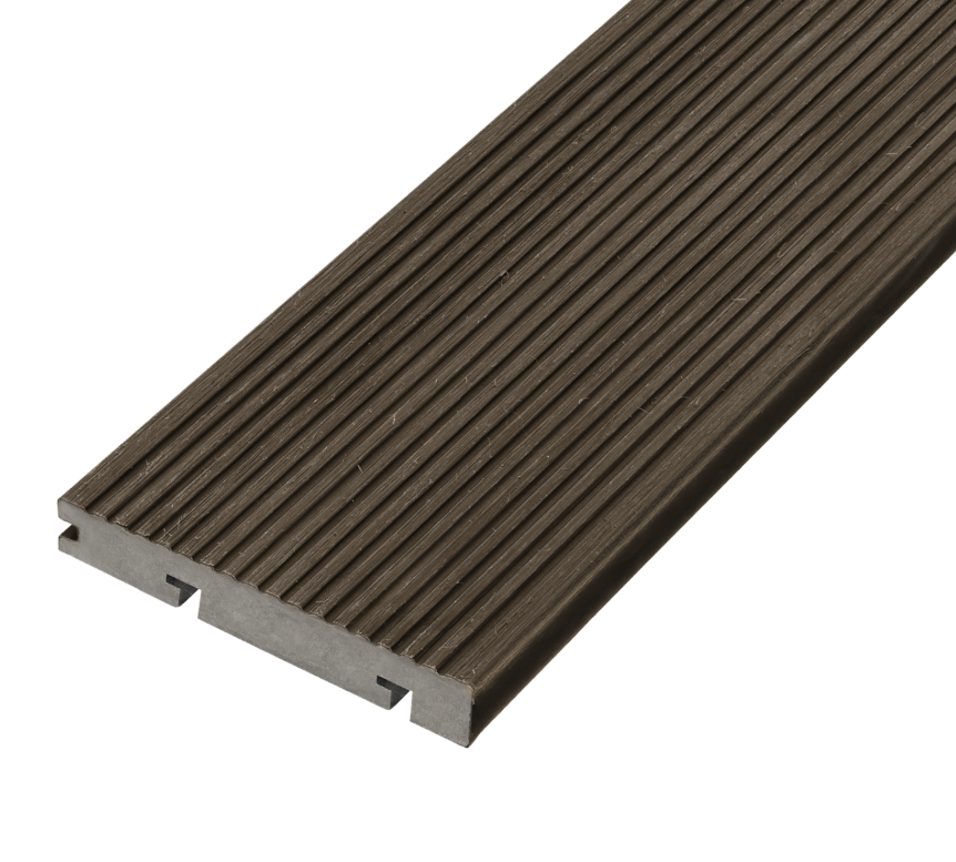 Cladco ProDeck Premium Solid Bullnose Decking Board - 4m (All Colours)