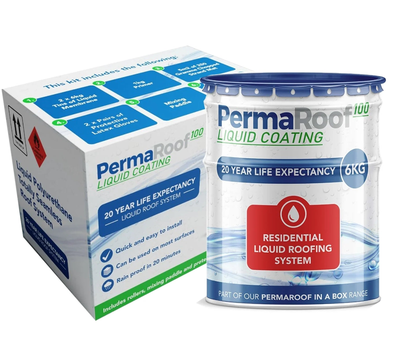 Permaroof 100 Polyurethane Liquid Waterproofing