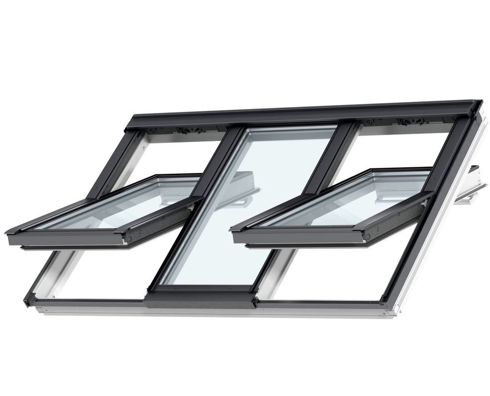 VELUX GGLS FFKF08 2066 Triple Glazed STUDIO 3-in-1 Roof Window (1880 x