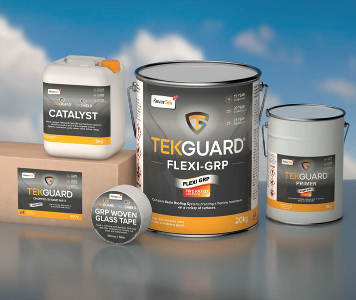Kovertek TekGuard Flexi GRP Roofing Resin - 20kg