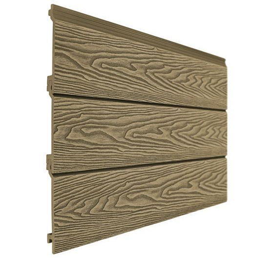 Cladco Composite Woodgrain Effect Wall Cladding Board - 3.6m (All Colo ...