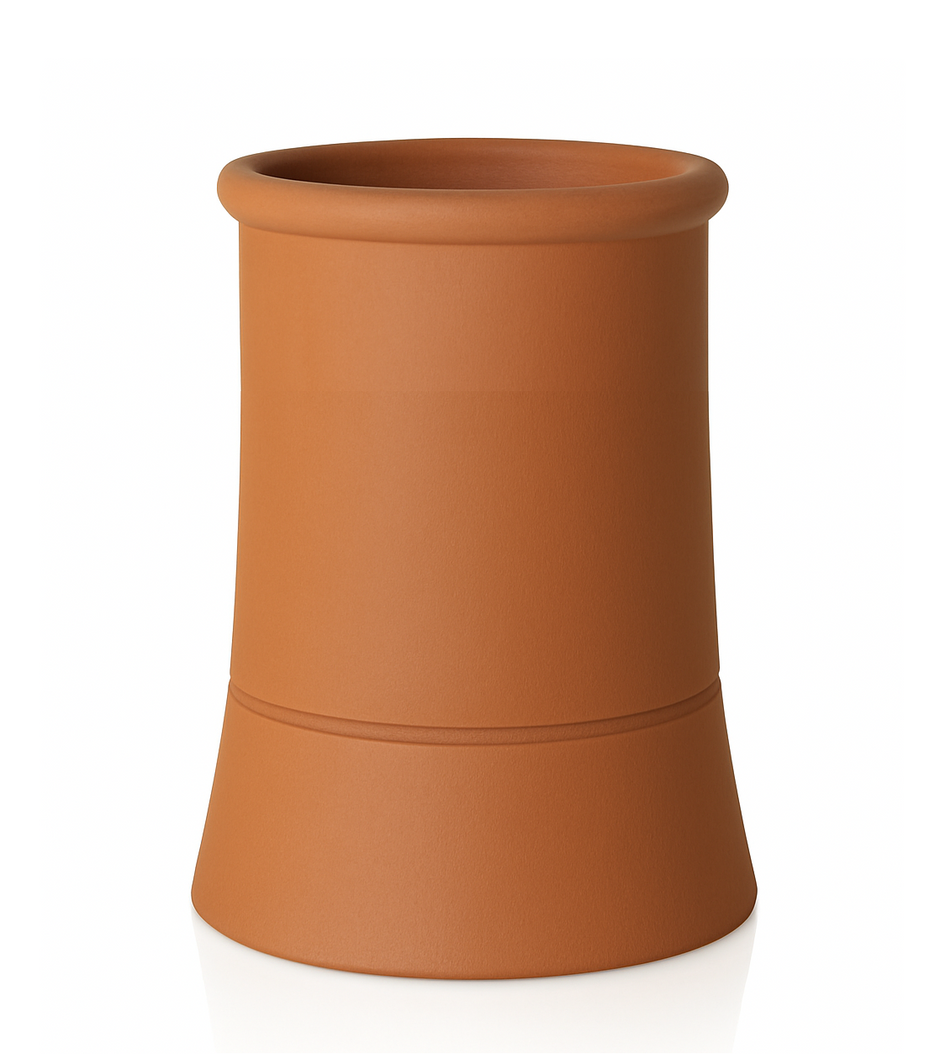 Redbank Roll Top Chimney Pots - Quality Clay Chimney Pots for Your Roof