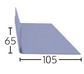 AT195 Int Universal GRP Internal Angle Trim - 3m