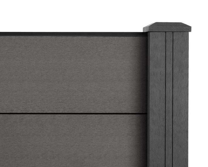 Cladco Composite Fence Panel Posts - 3m (All Colours) | Roofing Outlet