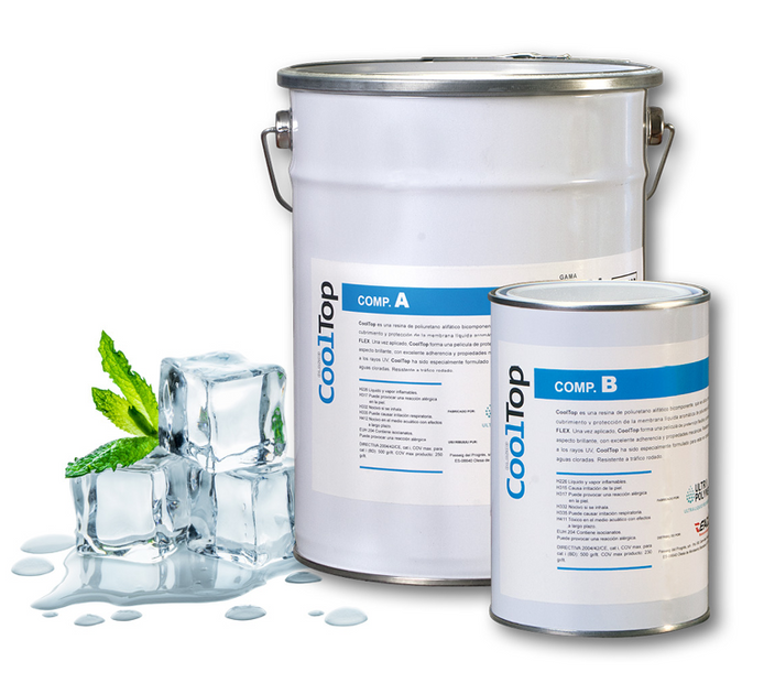 CoolTop White Solar Reflective Two-Component Polyurethane Coating - 5k ...