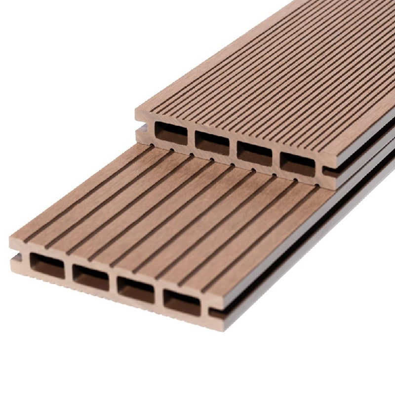 RYNO TerraceDeck Classic Grooved Reversible WPC Composite Decking Boar ...
