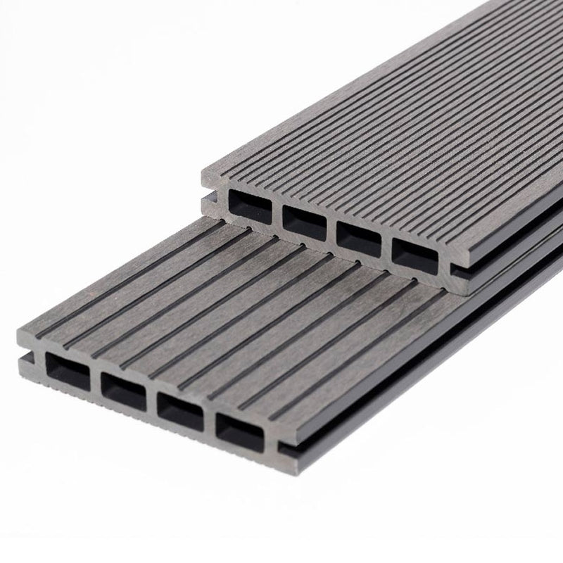 RYNO TerraceDeck Classic Grooved Reversible WPC Composite Decking Boar ...