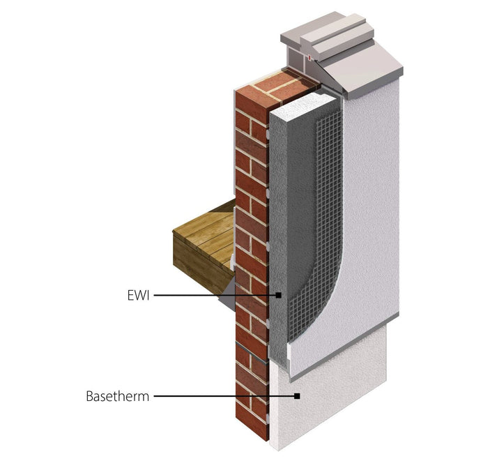 Jablite EWI EPS 70 HPE+ External Wall Insulation Board - 1200mm x 600m