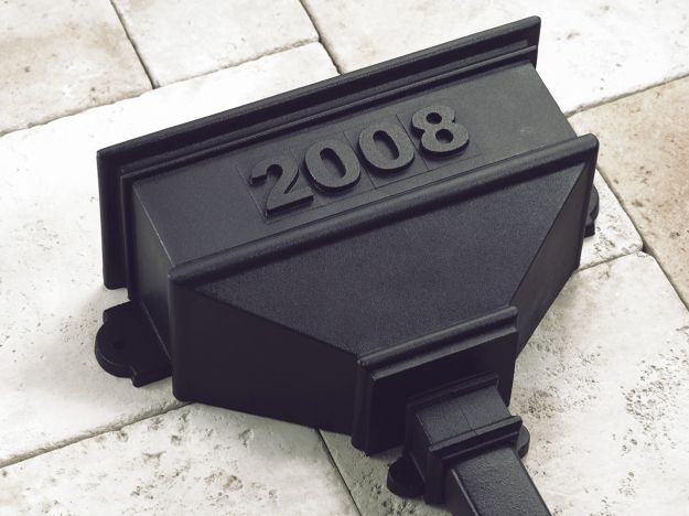 Brett Martin Cascade Cast Iron Effect Small Hopper Dated (BRH6D ...