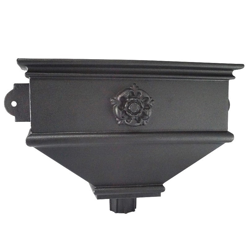 Brett Martin Cascade Cast Iron Effect Long Hopper with Lion (BRH5LN)