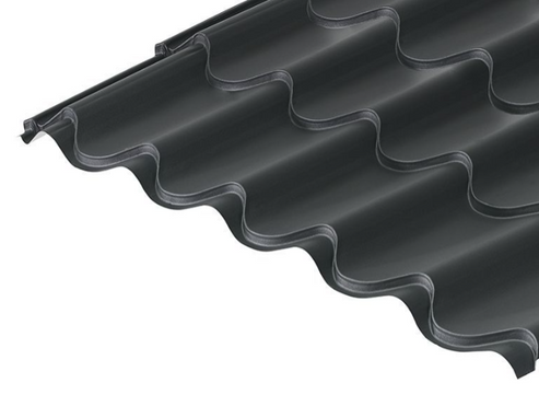 Cladco 41/1000 Tile Form 0.7 Thick GreenCoat® Pural Coated Roof Sheet