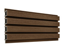 Cladco Composite Slatted Wall Cladding Panels - Coffee (2.5m)