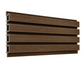 Cladco Composite Slatted Wall Cladding Panels - Coffee (2.5m)