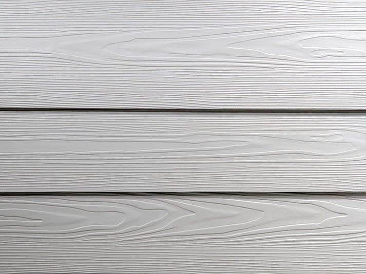 Cladco Fibre Cement Exterior Wall Cladding Boards - Light Grey (3.66m)