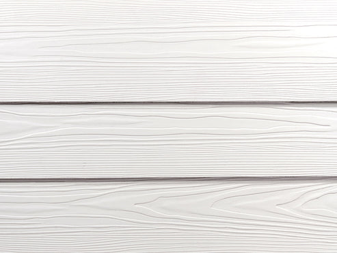 Cladco Fibre Cement Exterior Wall Cladding Boards - White (3.66m)