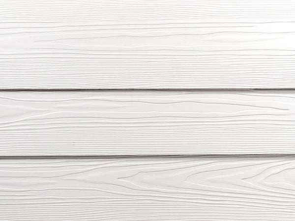 Cladco Fibre Cement Exterior Wall Cladding Boards - White (3.66m)