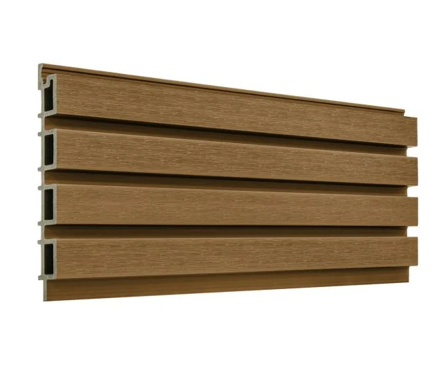 Cladco Composite Slatted Wall Cladding Panels - Charcoal (2.5m)
