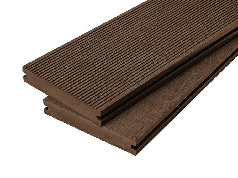 Cladco Solid Commercial Grade Composite Decking Board - Coffee (4m)