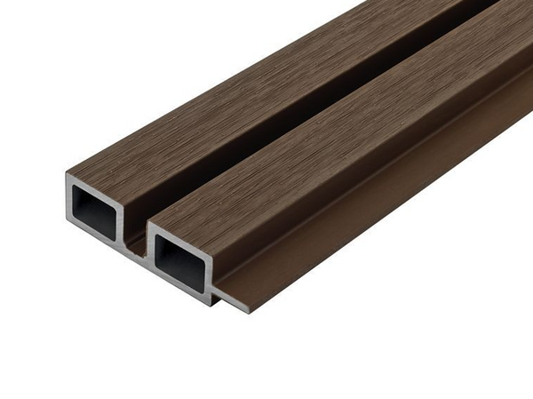 Cladco Composite Slatted Wall Cladding Double End Profile Trim - 2.5m