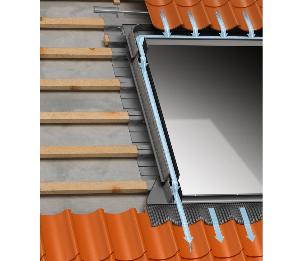 VELUX EDW 2000 Flashings - Includes BDX 2000 Insulation Collar and BFX ...