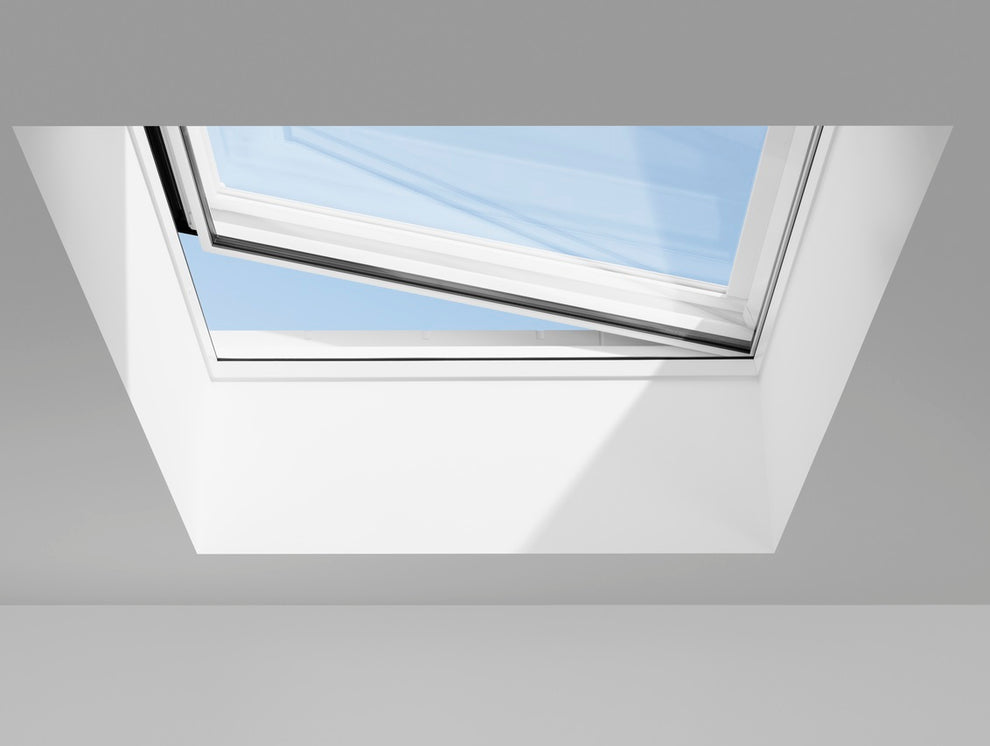 VELUX CVU 060060 S06Q Electric Flat Glass Rooflight Package 60 x 60 cm