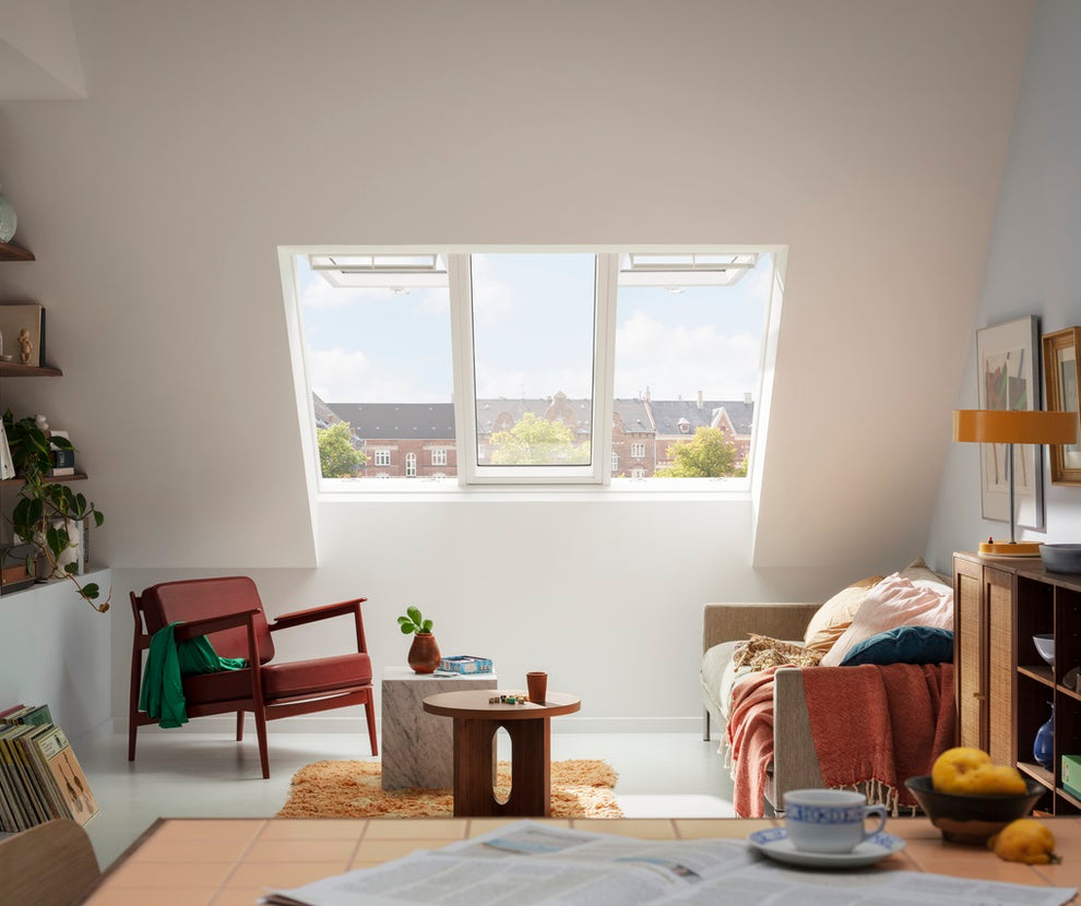 VELUX GPLS FFKF08 2066 STUDIO 3-in-1 Top Hung Roof Window (1880 x 1400