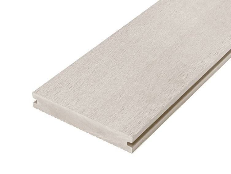Cladco Solid Commercial Grade Composite Decking Board - Ivory (4m)