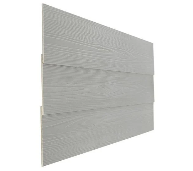 Cladco Fibre Cement Exterior Wall Cladding Boards - Light Grey (3.66m)