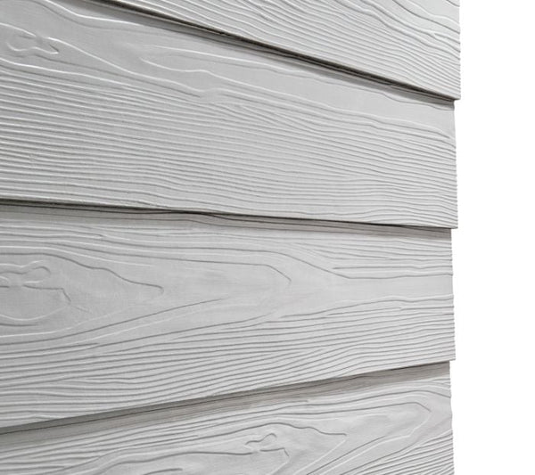 Cladco Fibre Cement Lap Cladding Boards - Light Grey (3.66m)