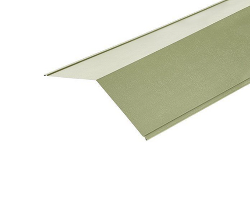 Cladco 130º Ridge Flashings in PVC Plastisol Finish - 3m x 200mm x 200
