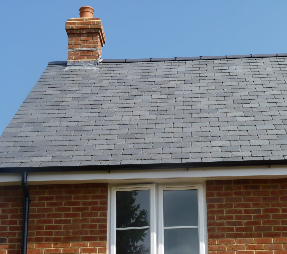 Brazilian Westland Graphite Natural Roofing Slate 500 x 250 mm