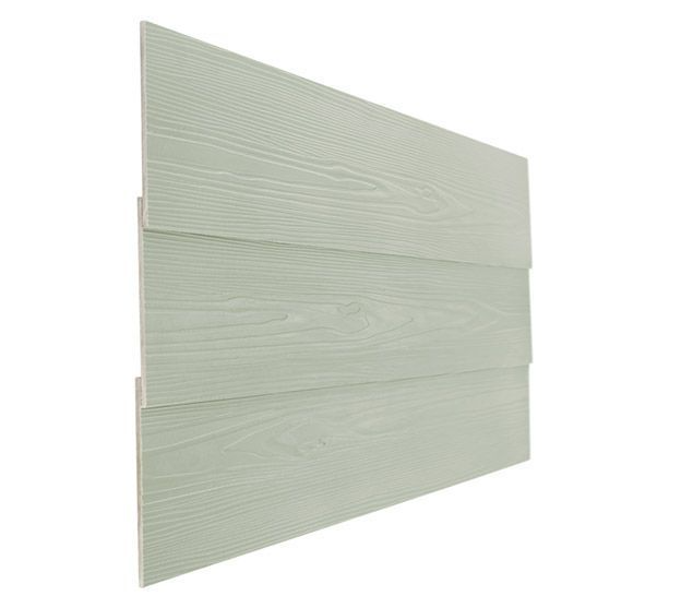 Cladco Fibre Cement Exterior Wall Cladding Boards - Sage Green (3.66m ...