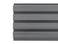 Cladco Composite Slatted Wall Cladding Panels - Silver Grey (2.5m)