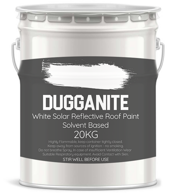 Dugganite Solar Reflective Paint - White 20Ltr | Roofing Outlet