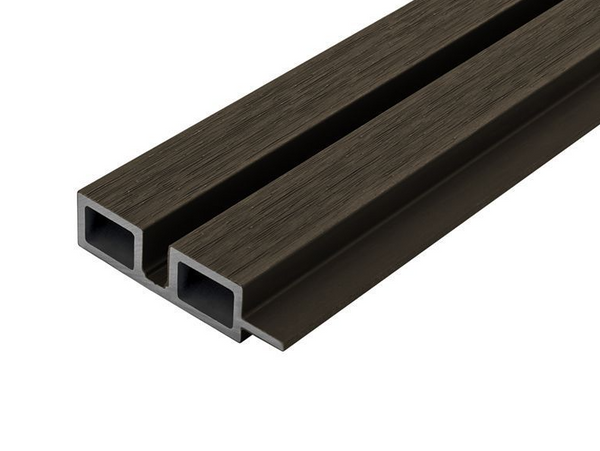 Cladco Composite Slatted Wall Cladding Double End Profile Trim - 2.5m