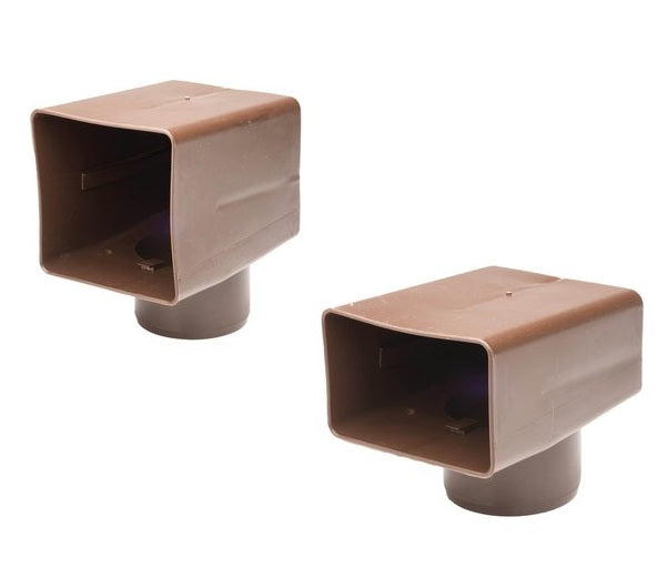 DEKS Angled Pipe Connector for Horizontal Outlets