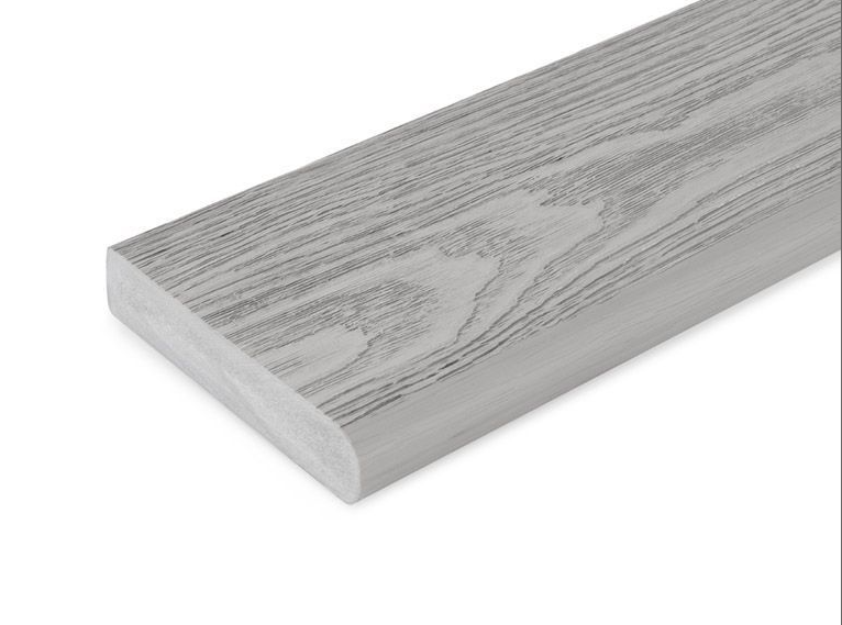 Cladco Nordeck Premium PVC-ASA Woodgrain Effect Bullnose Board - 3.6m