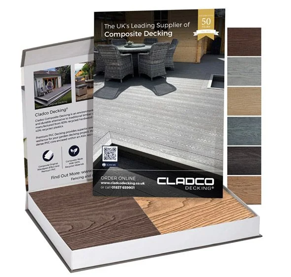 Cladco Acoustic Internal Slatted Wall Panels Sample Pack (Free of Char