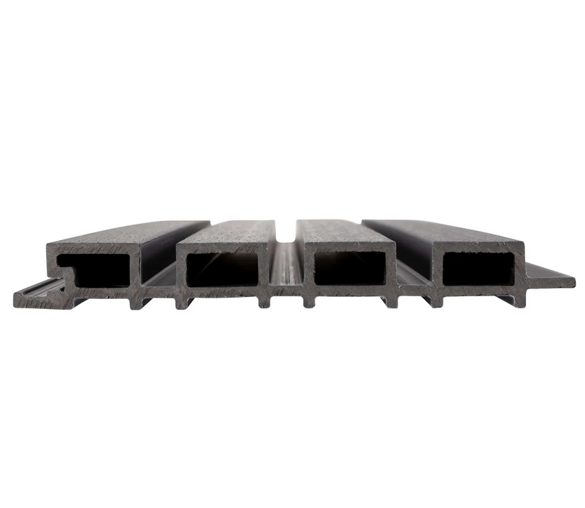 Triton WPC Slatted Wall Cladding - Charcoal (2.5m)