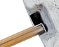 Cladco Concrete Post Spacer for Composite Fence Panels - 3m