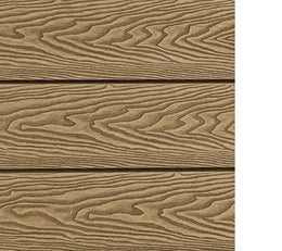 Cladco Signature Woodgrain Composite Wall Cladding Board - Teak (3.6m)