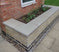 Castle Composites Flat Coping Stones 600mm x 375mm - Light Grey