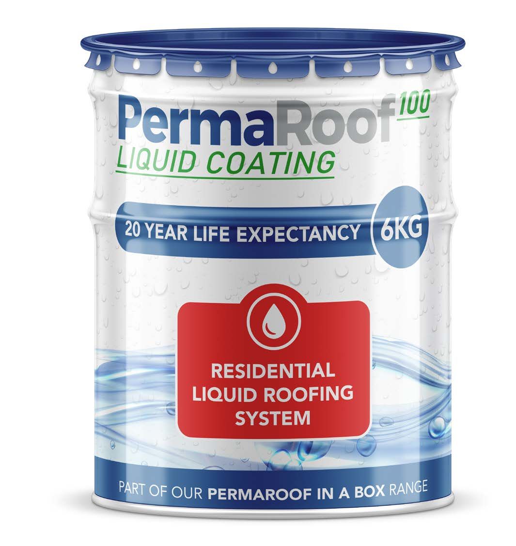 Permaroof 100 Polyurethane Liquid Waterproofing Roof Kit - 5m2 ...