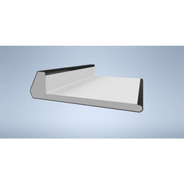 Permaroof Plus Roof Edge Trim - 100mm x 2.5m (Including Foam & Fixing