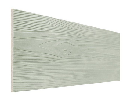 Cladco Fibre Cement Exterior Wall Cladding Boards - Sage Green (3.66m)