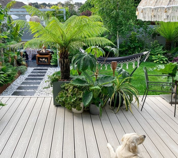 Cladco Signature Composite Decking Board - Stone Grey (4m)