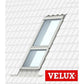 VELUX GIU PK34 0068 Triple Glazed White Polyurethane Fixed Element (94