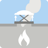 VELUX CSP Flat Roof Smoke Ventilation Window (including Polycarbonate