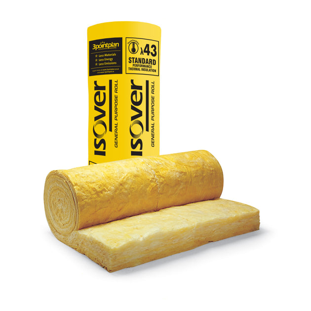 Isover Spacesaver Loft Roll Insulation (or equivalent product ...