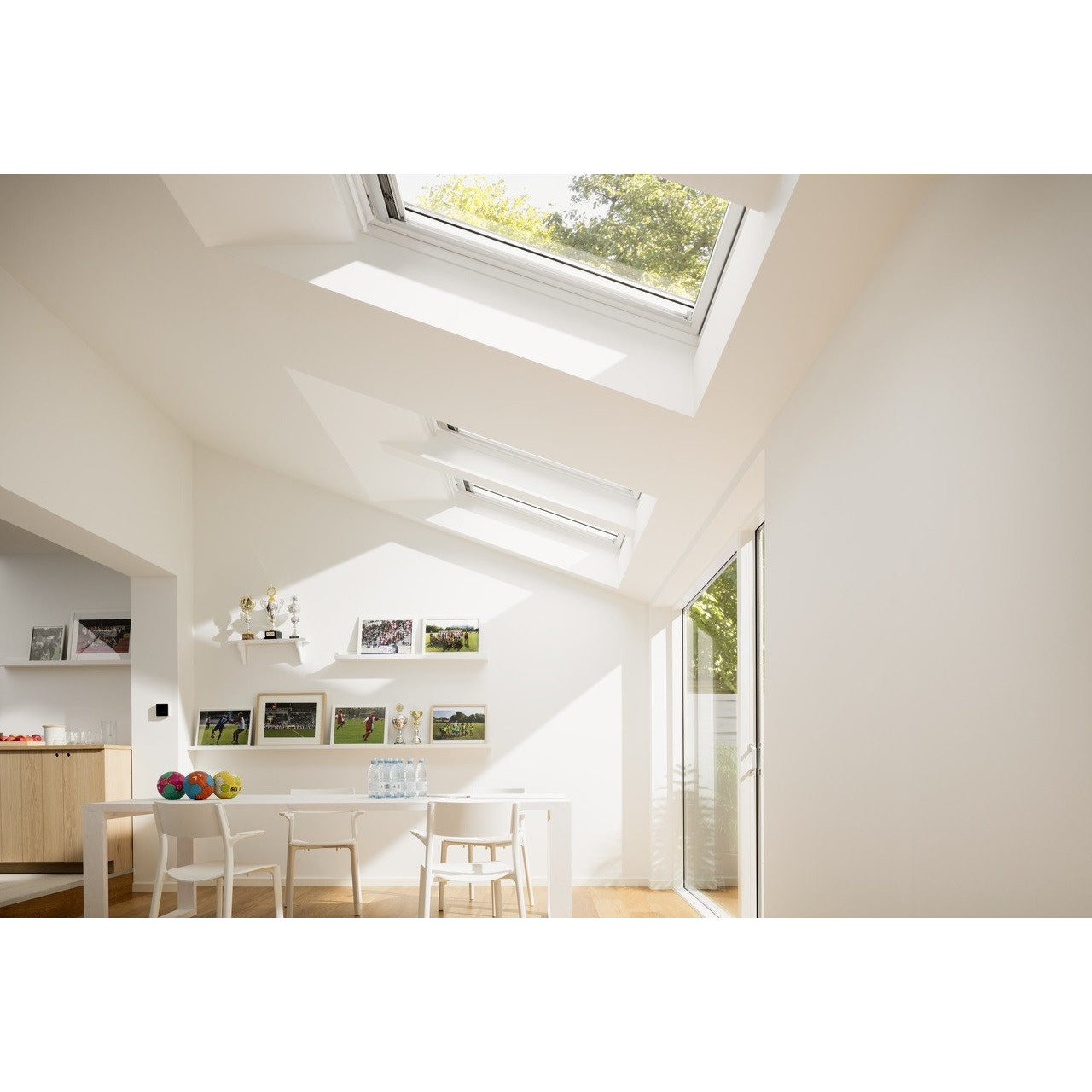 VELUX GGL CK02 2070Q White Painted Centre-Pivot Window | Roofing Outlet